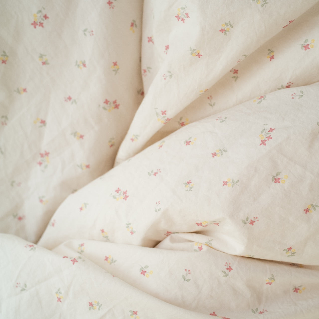 Lila - Pink Floral Percale Sheet Set – Kiyko Home