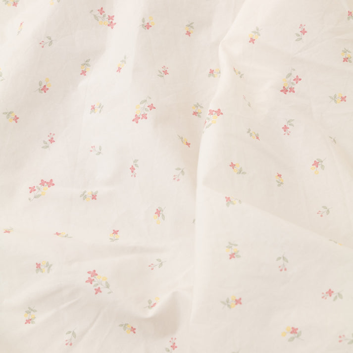 Lila - Pink Floral Percale Sheet Set – Kiyko Home
